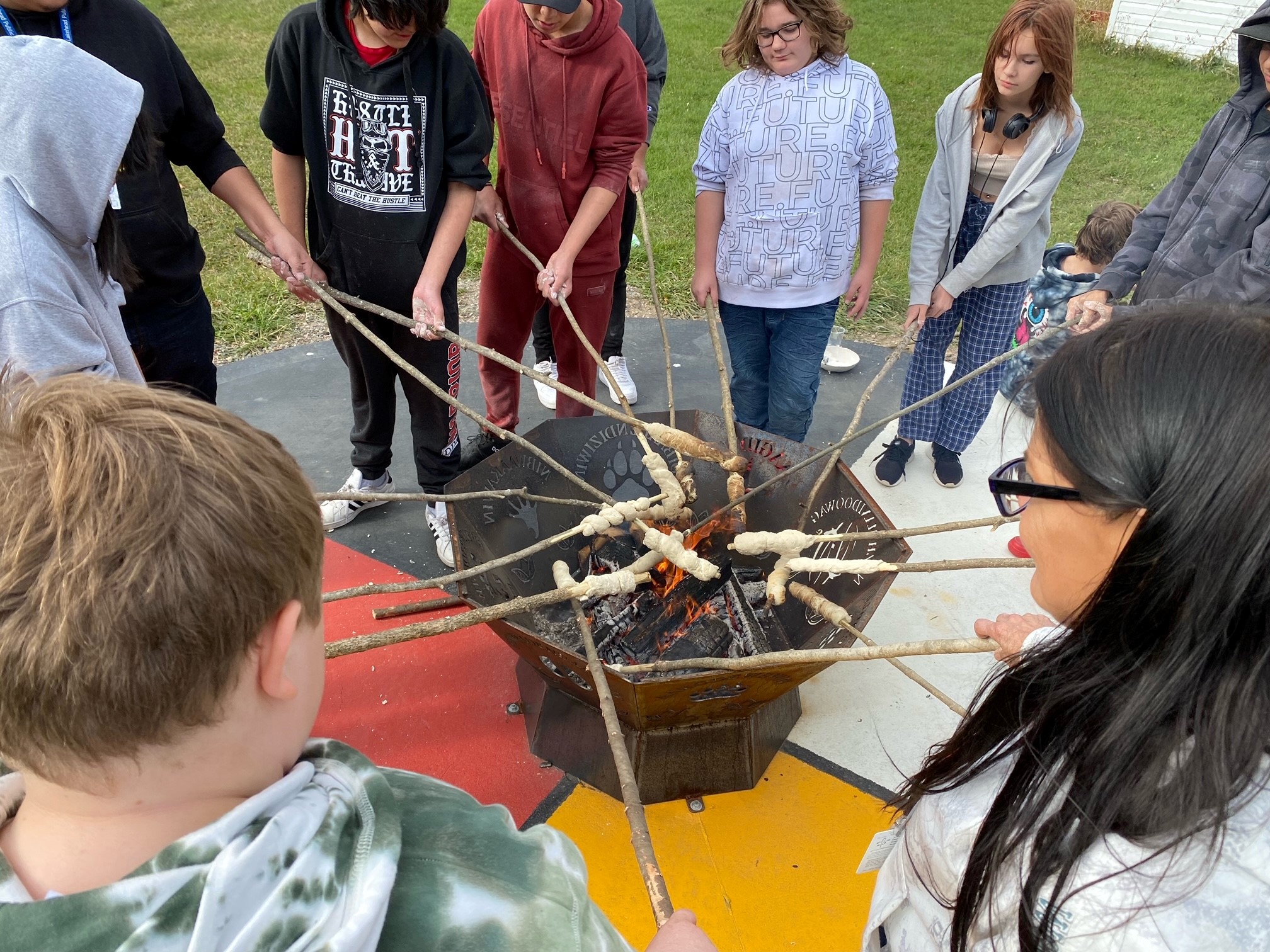 Westgate CVI's KZ Lodge Celebrates New Fire Pit - Lakehead District ...