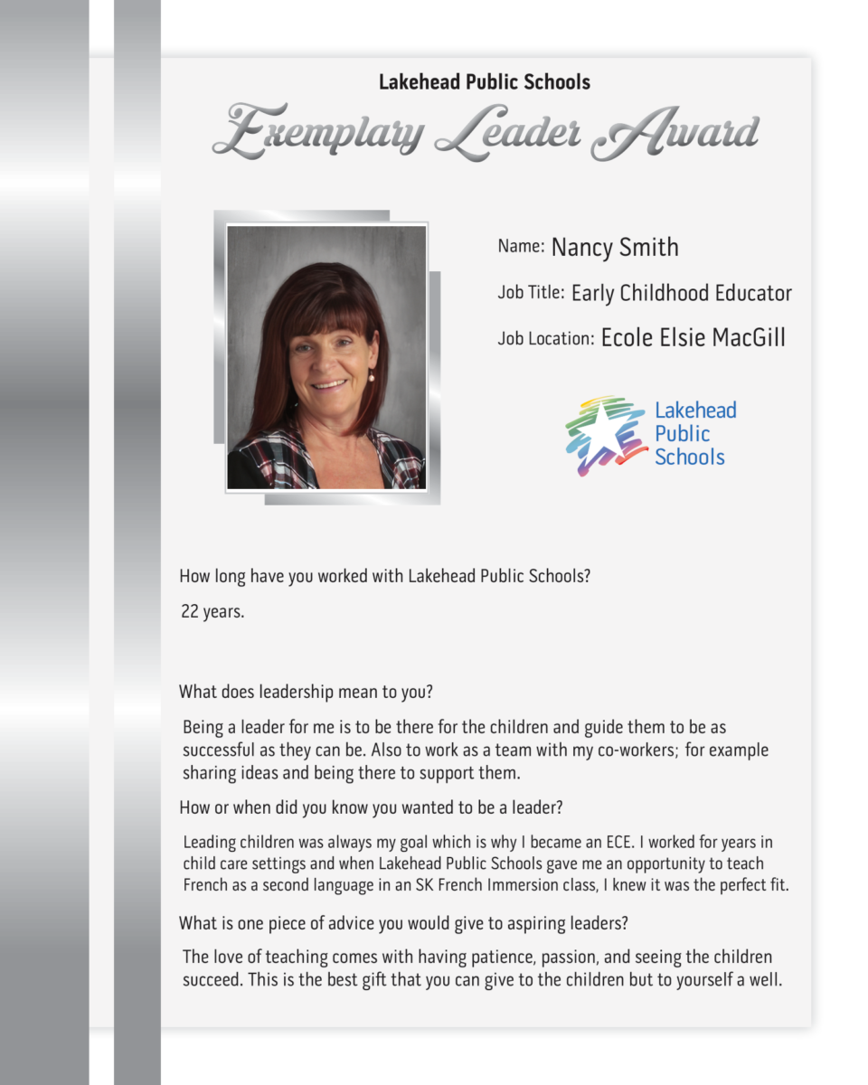 Lead - Lakehead District School Board